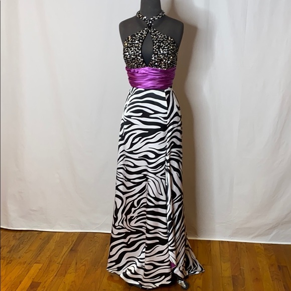Tiffany Designs | Dresses | Zebra Gown | Poshmark